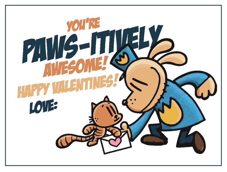 Dogman Valentine Digital Download - Etsy