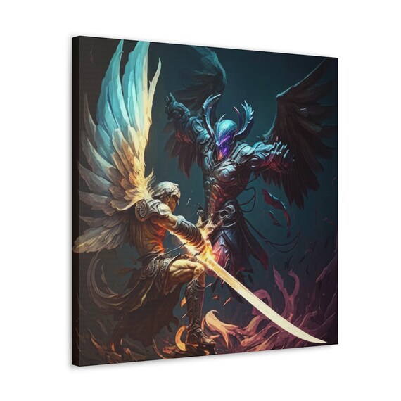 Angel Vs Demon Art 👼Angel Vs Demon👿 8156 5004 1318 By Kiby