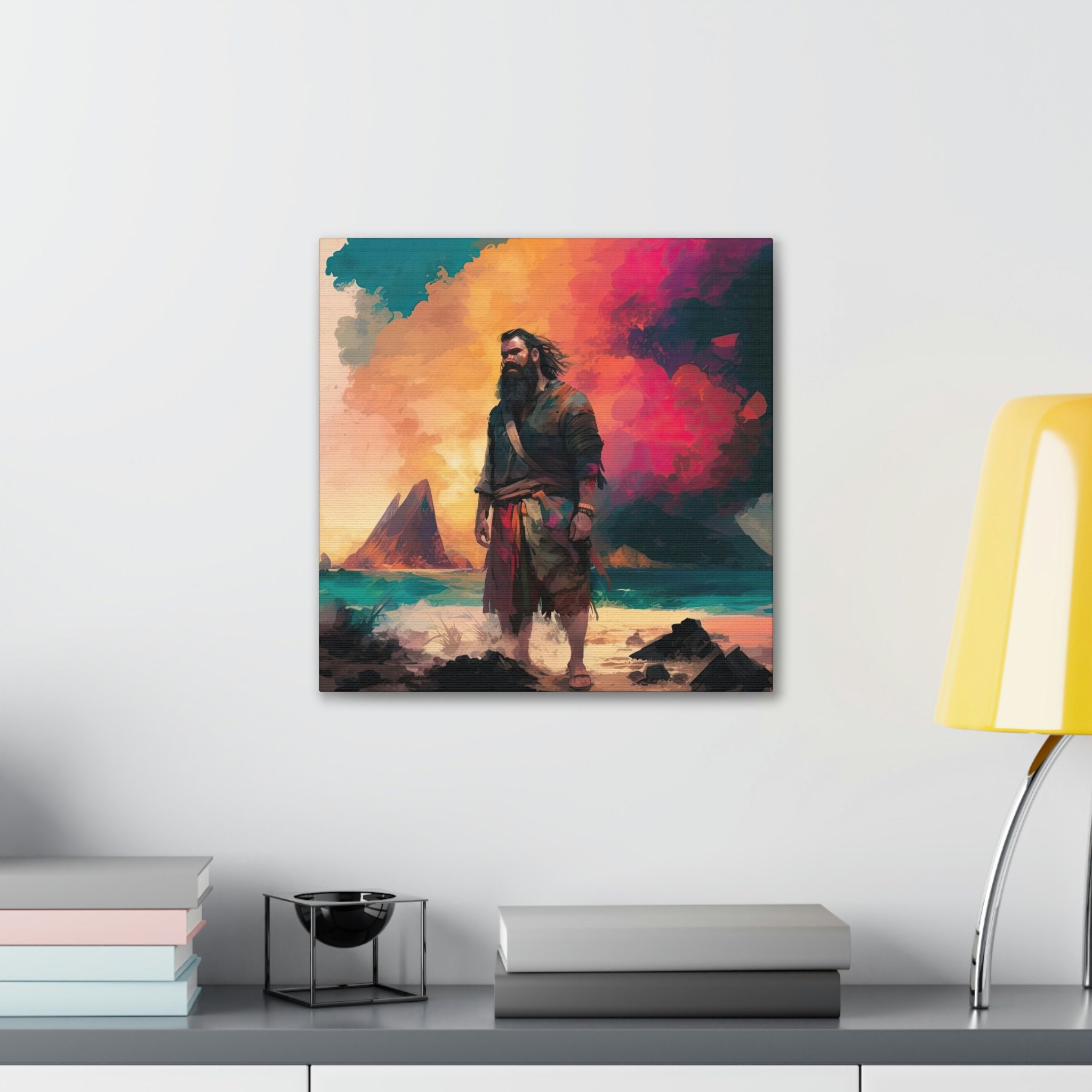 The Castaway Castaway Wall Art Beach Wall Art Modern Art - Etsy