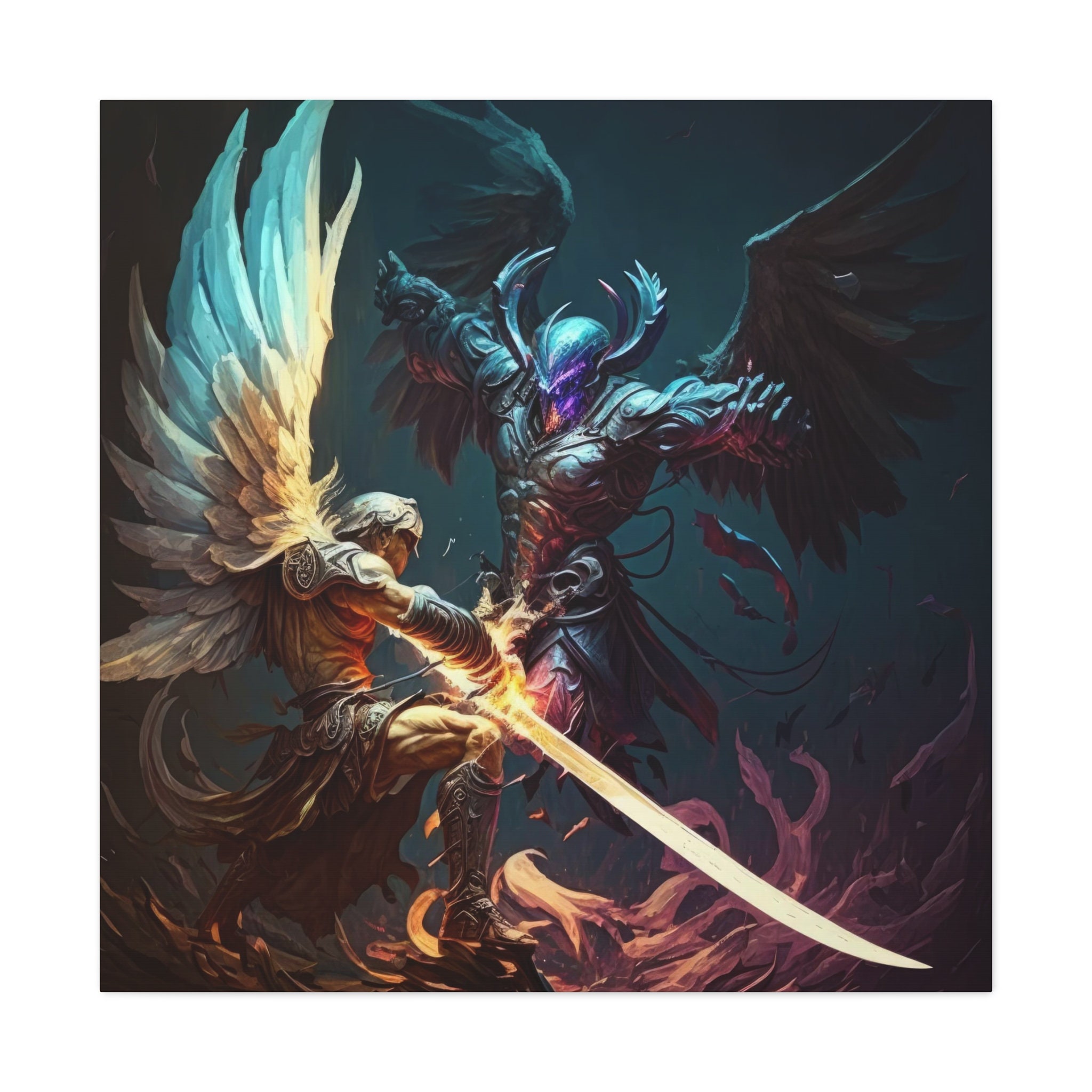 Famous Good Vs Evil Art