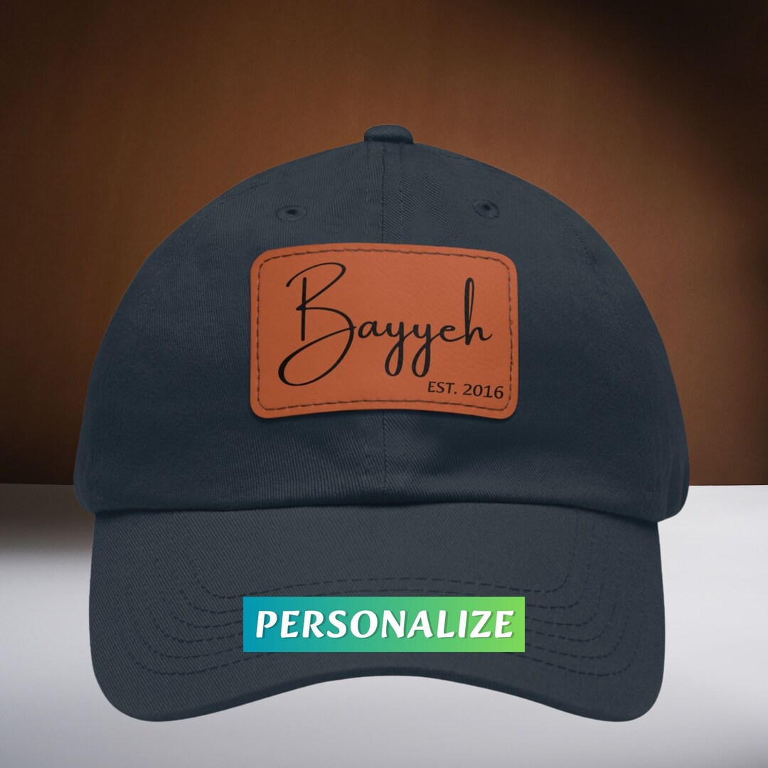 Custom Arabic Hat With Custom Name Hat Patch, Christmas Gift for ...