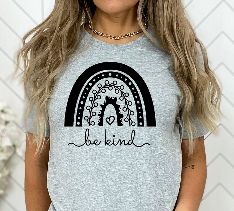 Be Kind Boho Tee Shirt - Etsy