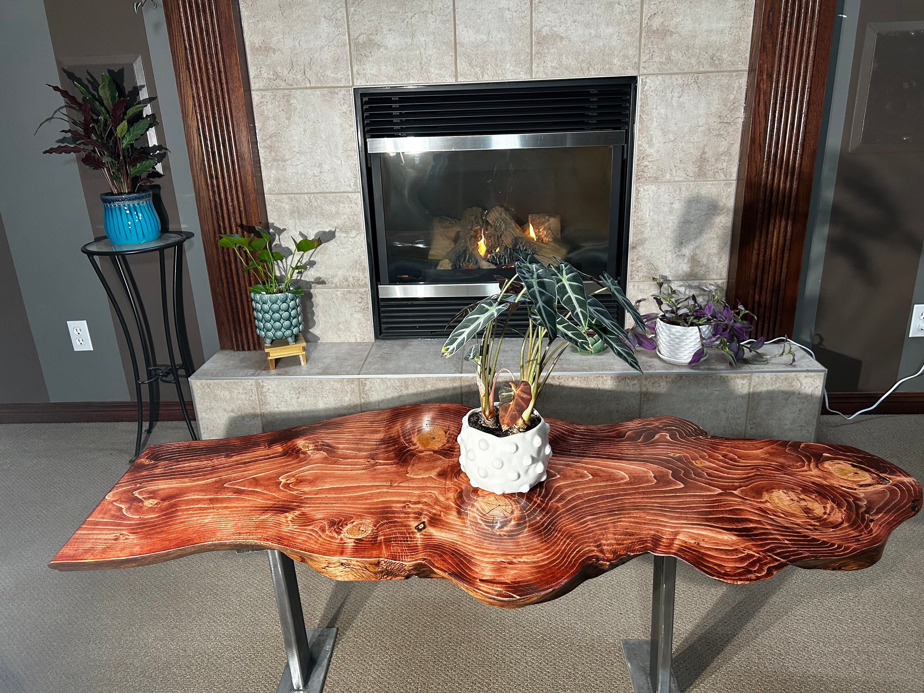 Live Edge Table - Etsy