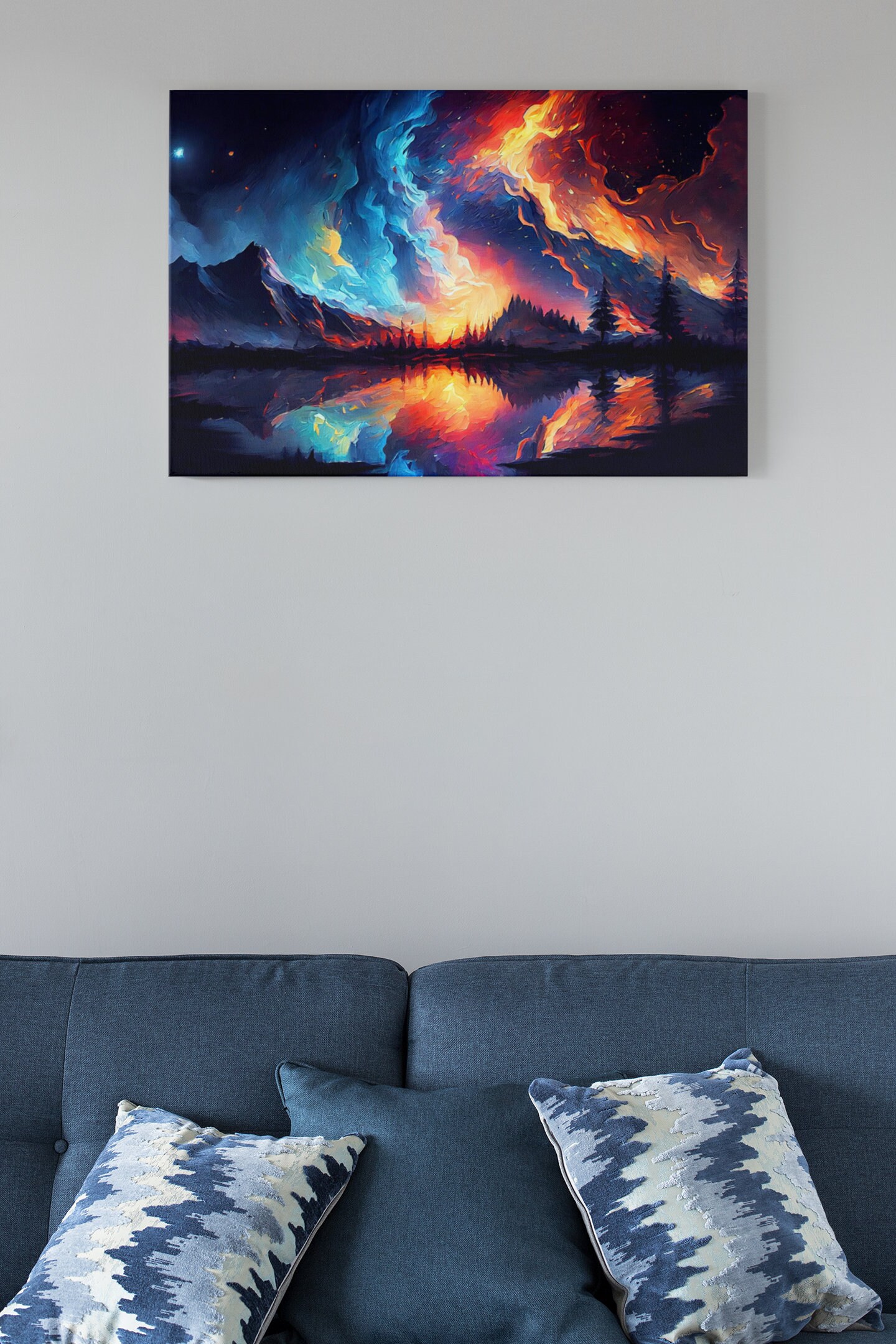 Celestial Vista Digital Art Downloadable High Resolution AI Art ...