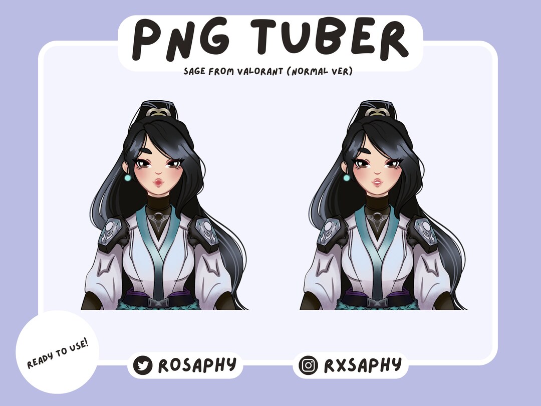 Sage Pngtuber for Streaming | Ready to Use - Etsy