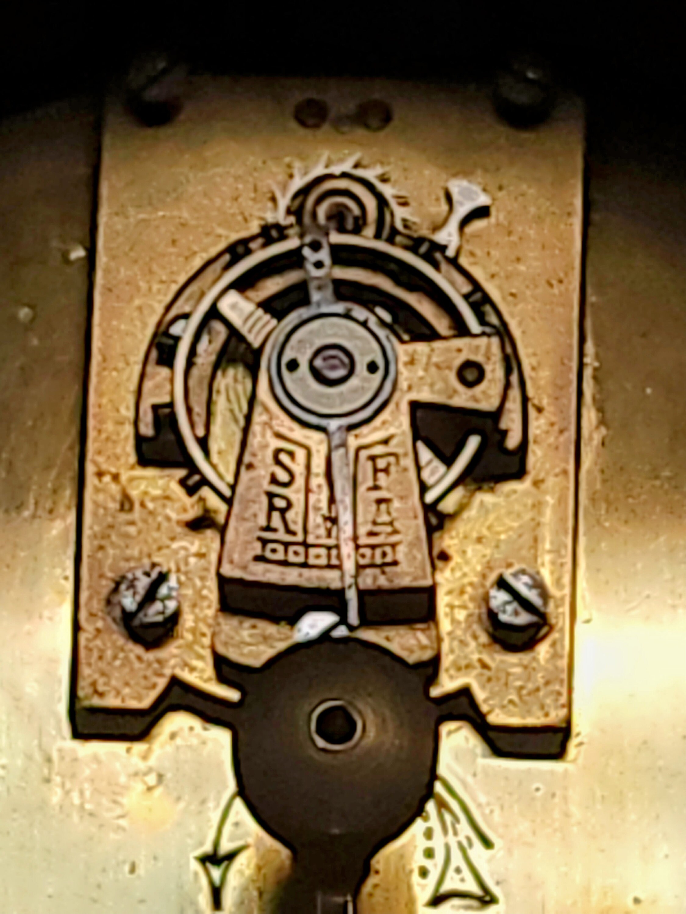 SRFA French Mantel Clock With Key on Back All Original Parts Gift for ...