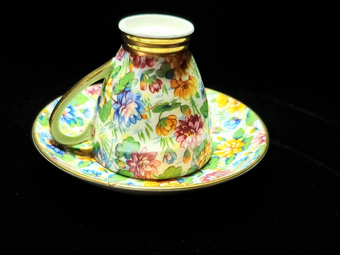 Water Lily Tea Cup and Saucer Gift for Her Anniversary Gift Collectable ...