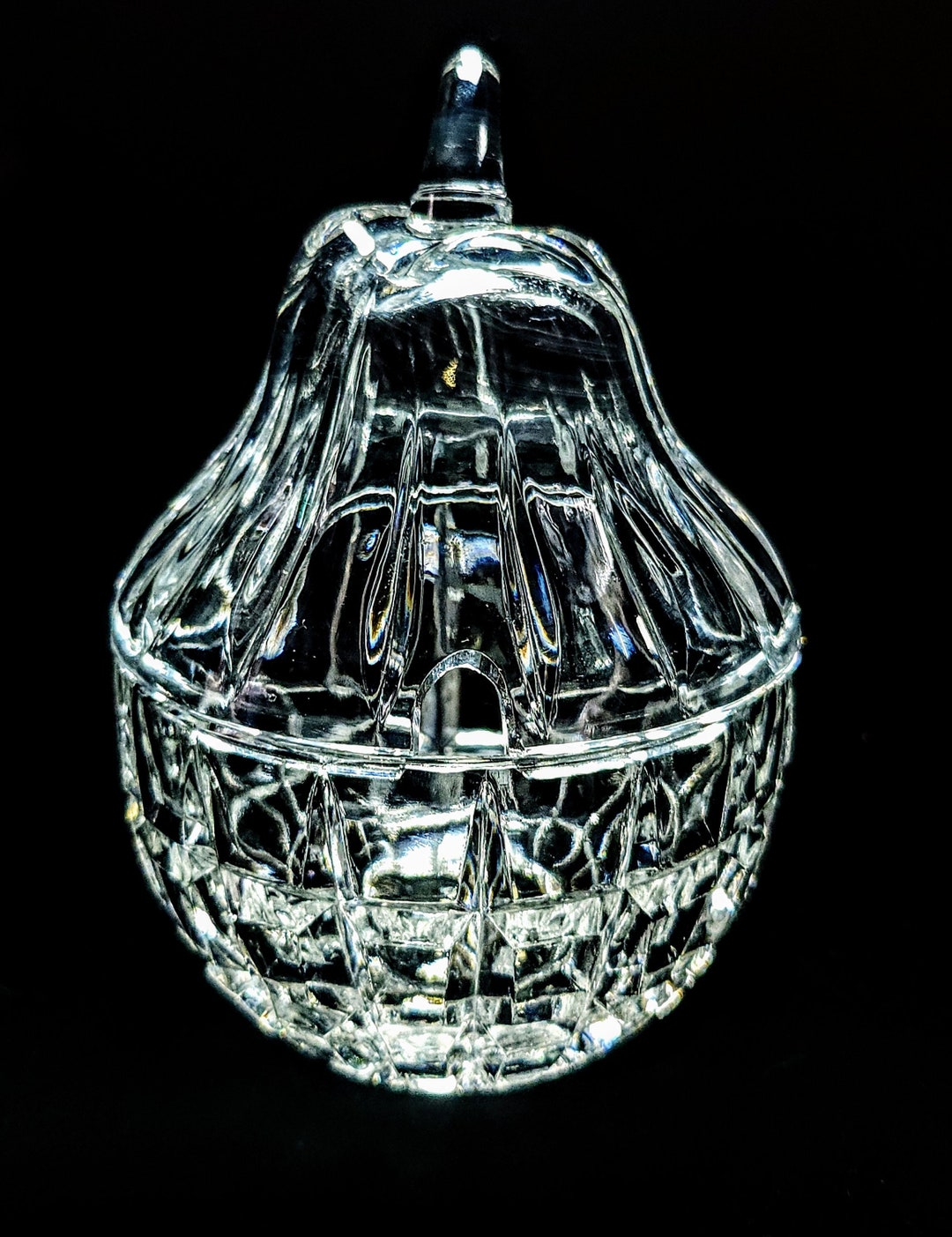 Vintage Crystal Jelly Jar Jam Jar Unique Kitchen Décor - Etsy