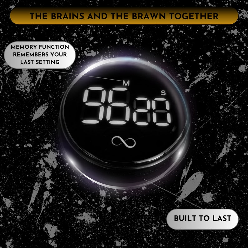 Pebble Pomodoro Timer, Kitchen Timer for Cooking, Productivity Timer ...