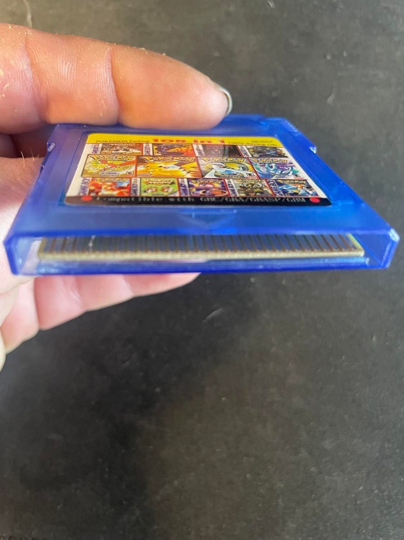 Gameboy Game 108 in 1 Cartridge 108 Classic Games in 1 - Etsy