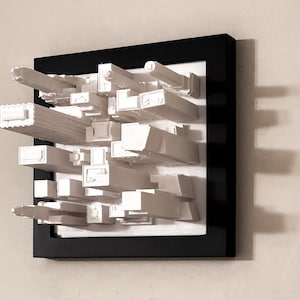 3D City Frames - Etsy