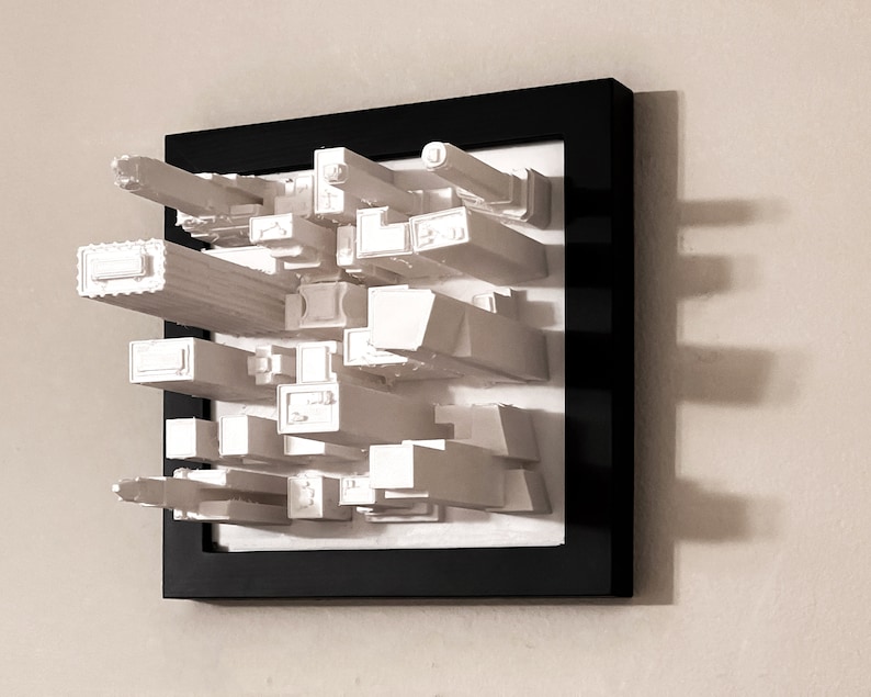 3D City Frames - Etsy