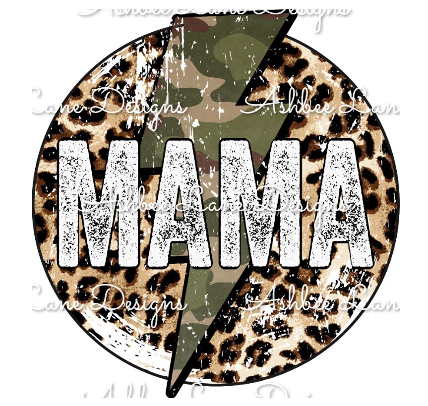 MAMA Camo PNG Sublimation Digital Download - Etsy