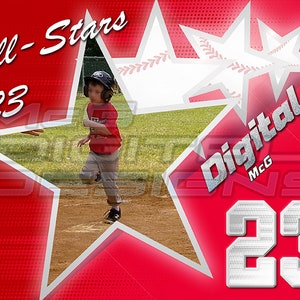 All-star Athlete Custom Poster - Etsy