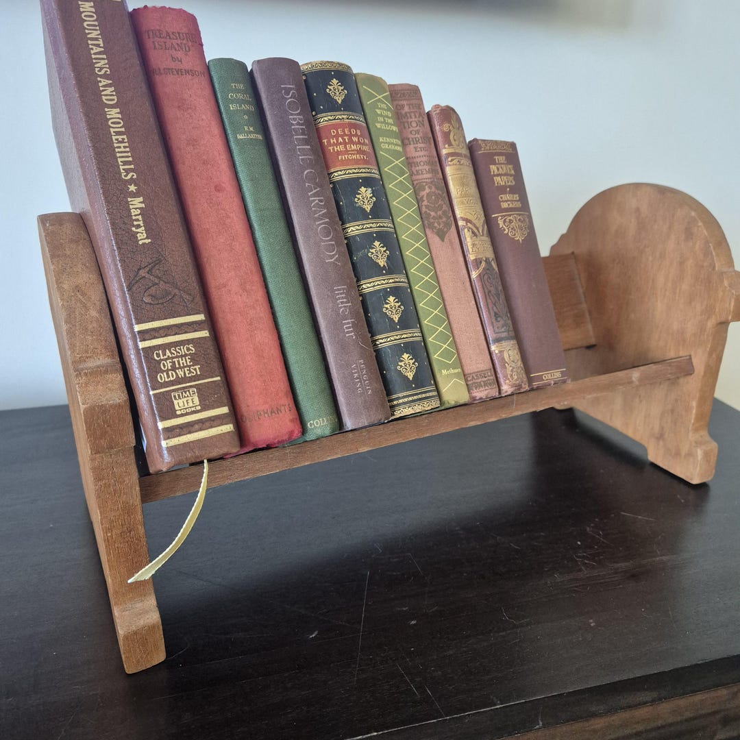Unique Vintage Church Pew Bookshelf - Etsy
