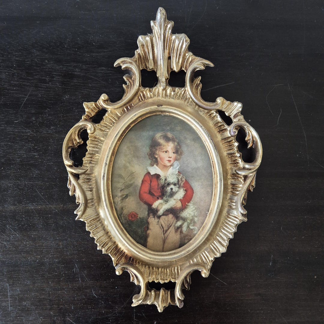 Reproduction Artwork master Simpson by Arthur W Devis Gold Ornate Oval ...