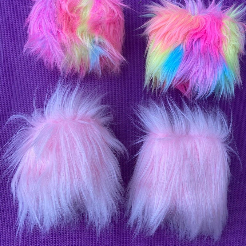 Fluffy Hand Cuffs - Etsy