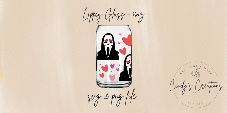 Scream Face Hearts SVG, PNG, - Etsy