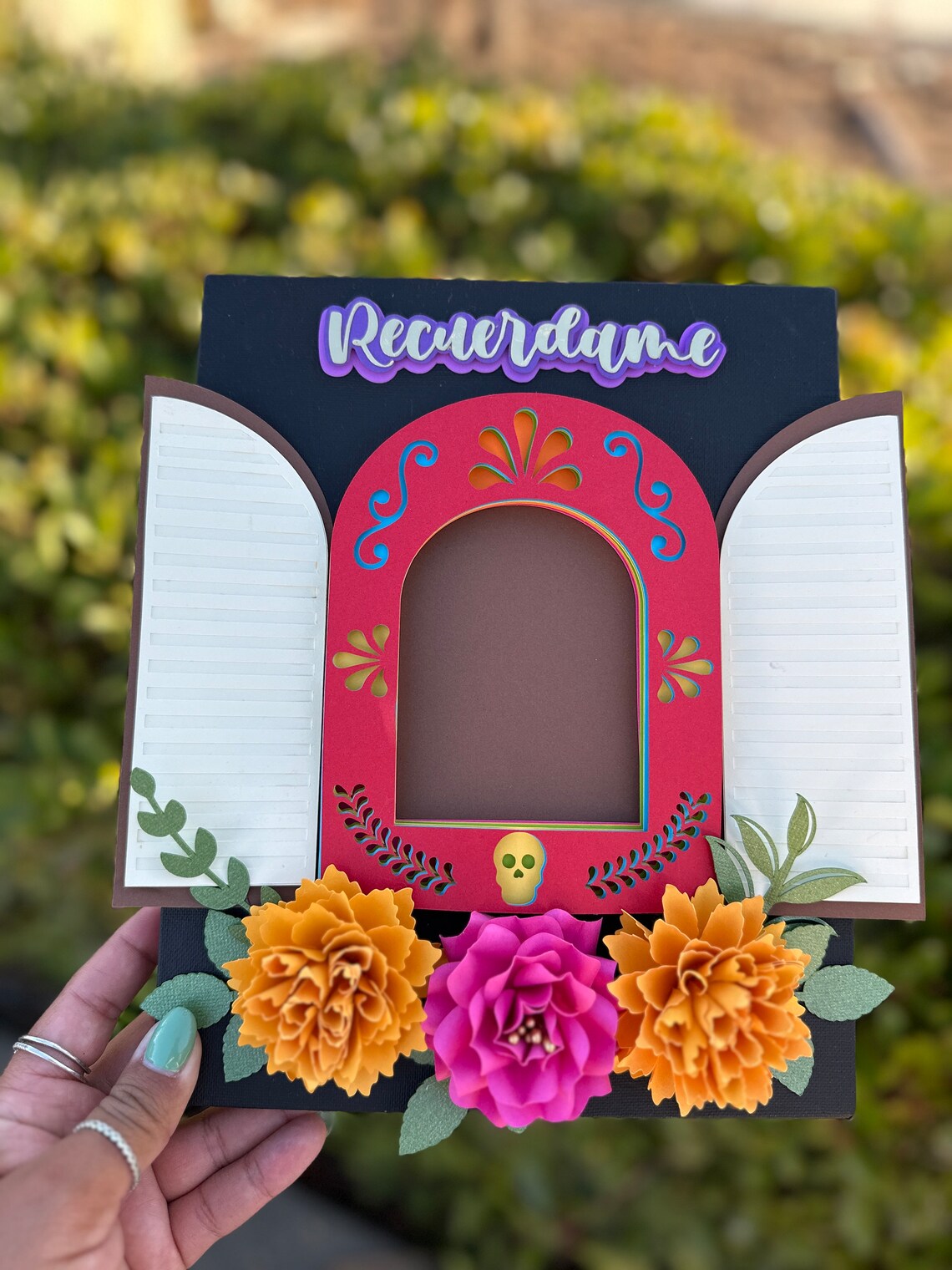 Cute Mexican Style Window Photo Frame. - Etsy