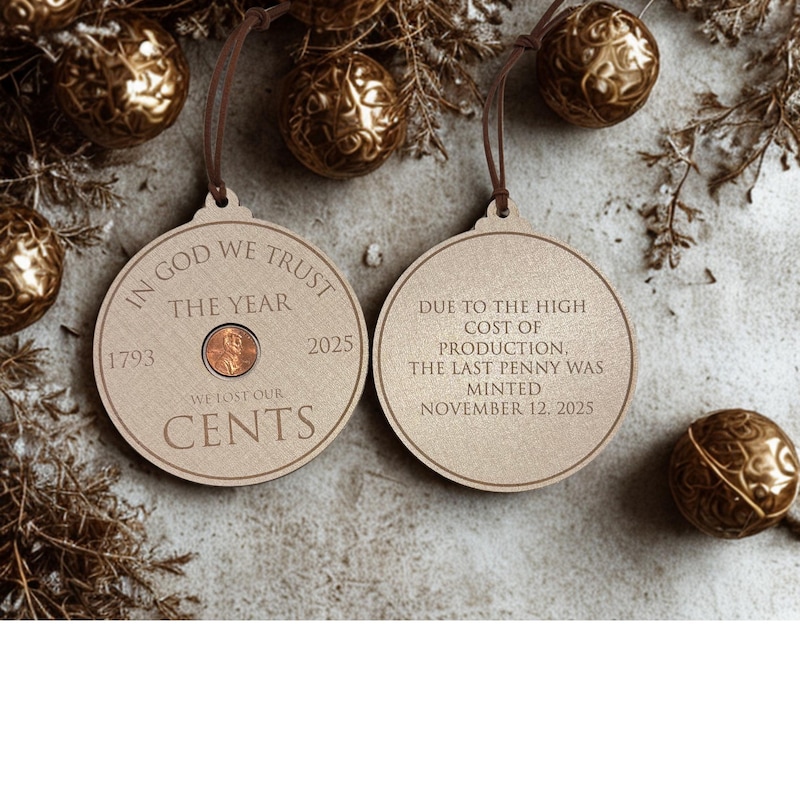 One Cent Ornament File - Etsy