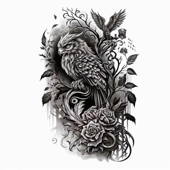 Custom Sleeve Tattoo Design - Personalized and Unique Art for You - Etsy