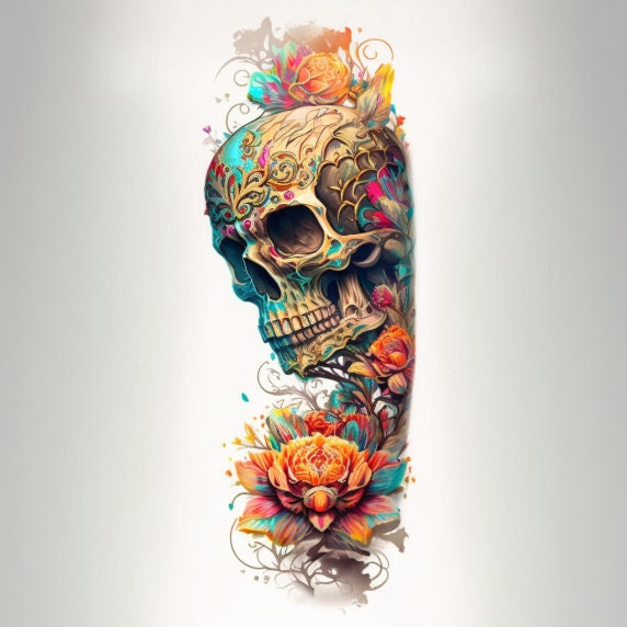 Custom Forearm Tattoo Design - on the Lower Arm, From Elbow to Wrist ...