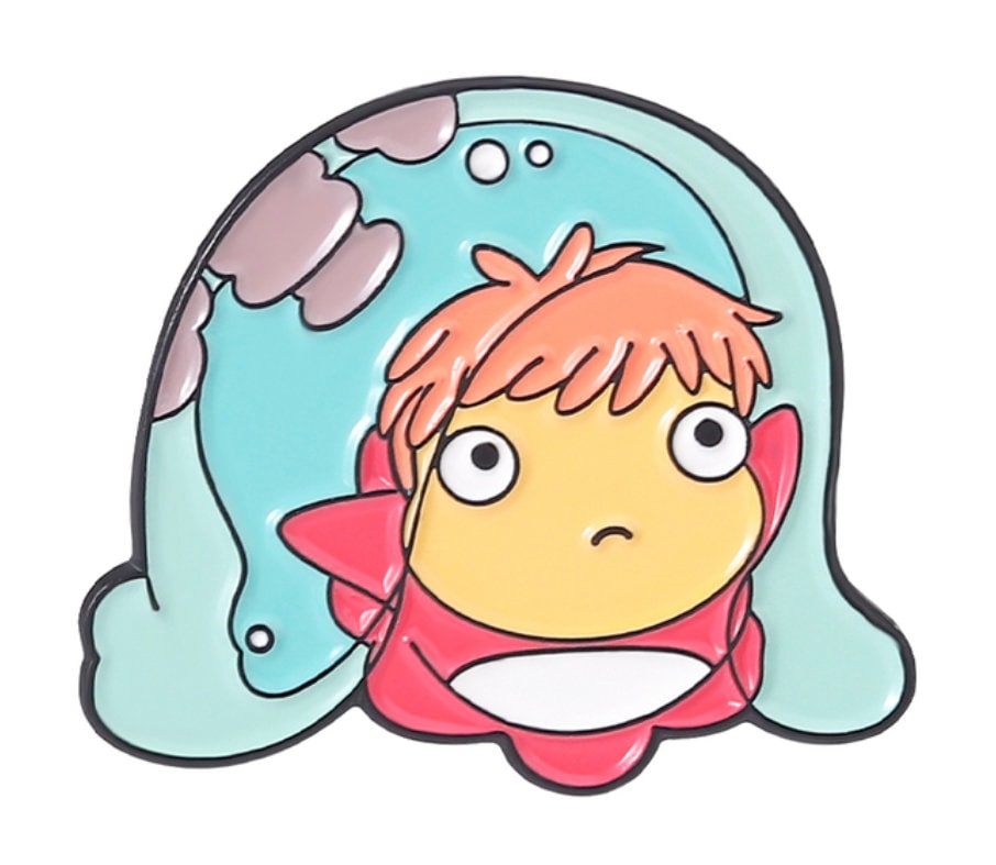 Ponyo Pin - Etsy