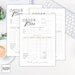 Printable Small Business Order Form | Small Business | Instant Download ...