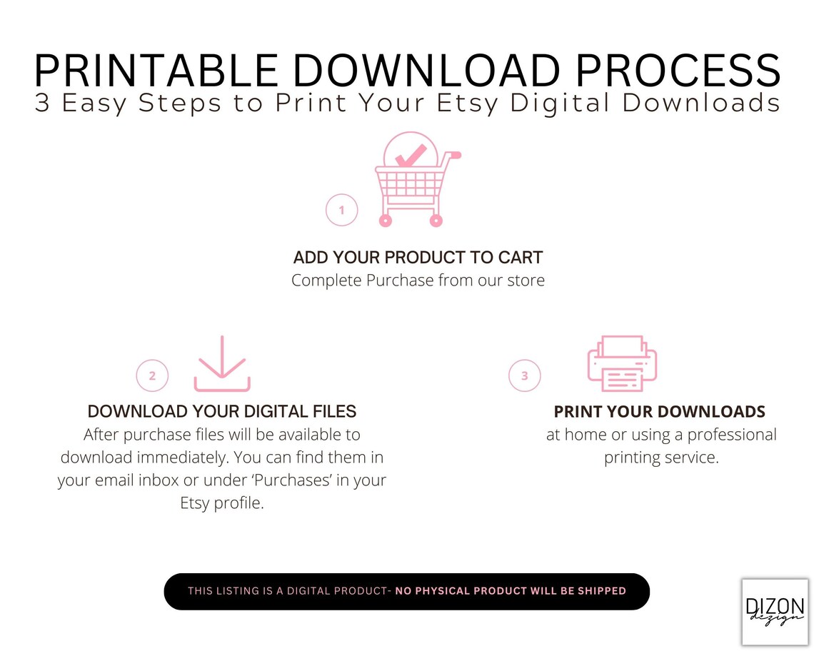 Custom Order Form Template, Custom Order Form, Order Form, Printable ...
