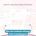 Wegovy Weight Loss Tracker PDF, Weightloss Journal, Fitness Planner ...