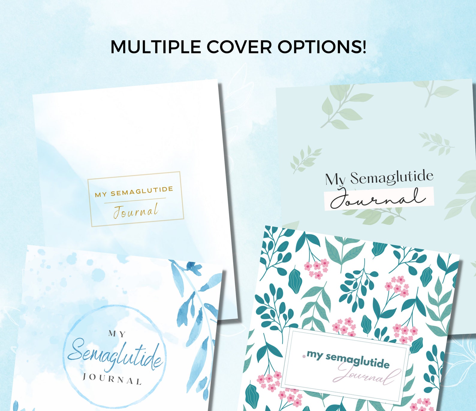 Semaglutide Weight Loss Tracker PDF, Weightloss Journal, Fitness ...