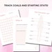 Wegovy Weight Loss Tracker PDF, Weightloss Journal, Fitness Planner ...