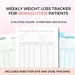 Semaglutide Weekly Weight Loss Tracker, Weight Loss Journal, Weight ...