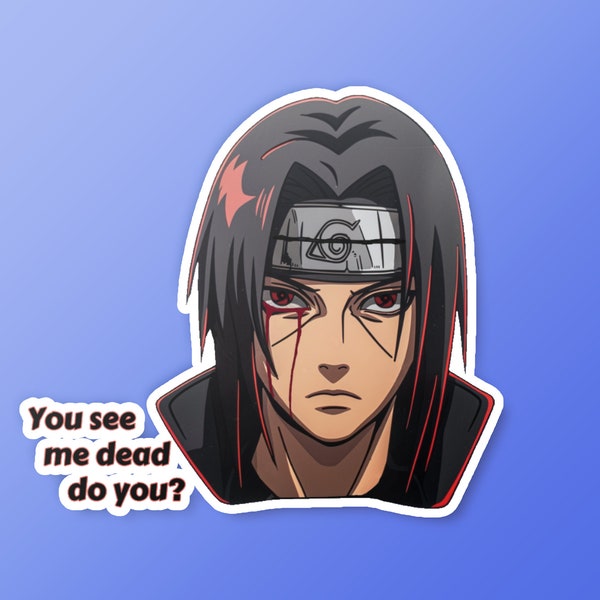 Itachi Uchiha Sticker - Etsy