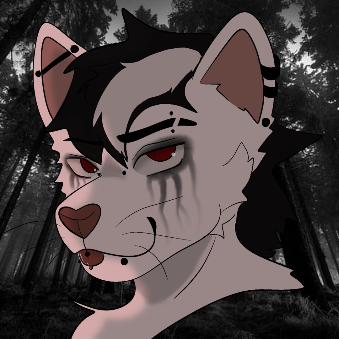 Custom Furry Art Bust - Etsy