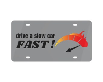 Custom License Plate Front Car Tag Aluminum or Plastic - Etsy