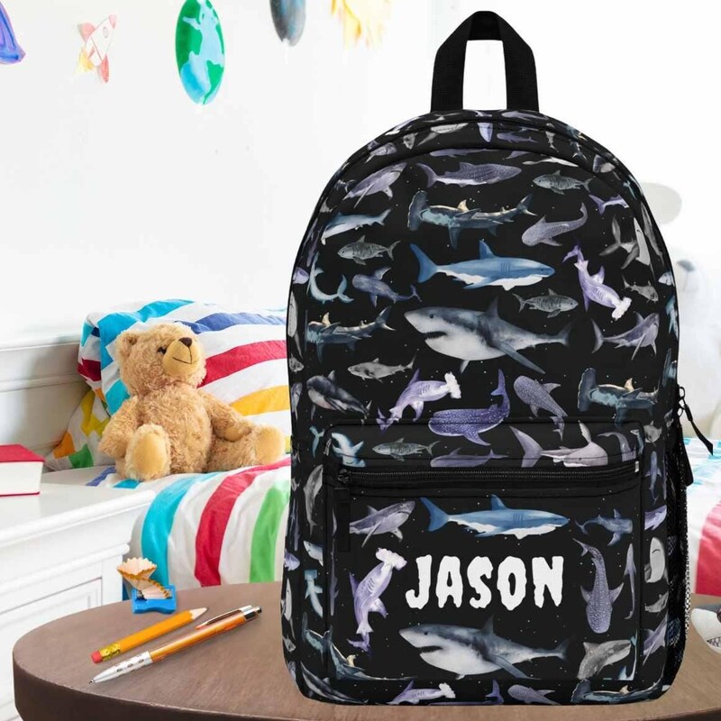 Sharks Backpacks - Etsy