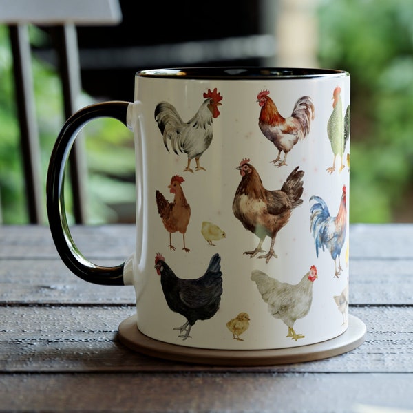 Chicken Coffee Mug - Etsy
