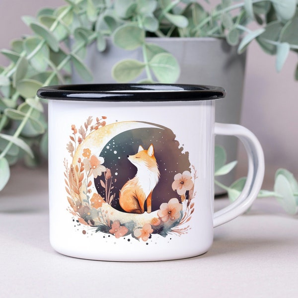 Fox Mug - Etsy