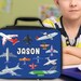 Airplane Lunch Box, Personalized Insulated Lunch Bag, Kids Custom ...