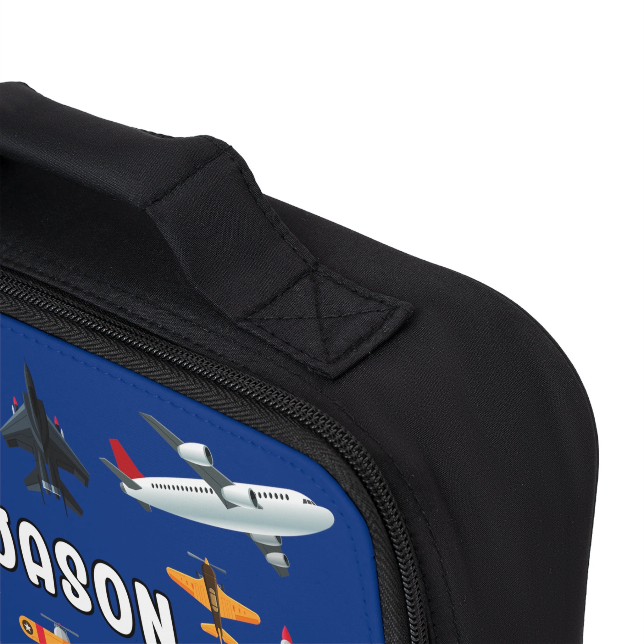 Airplane Lunch Box, Personalized Insulated Lunch Bag, Kids Custom ...