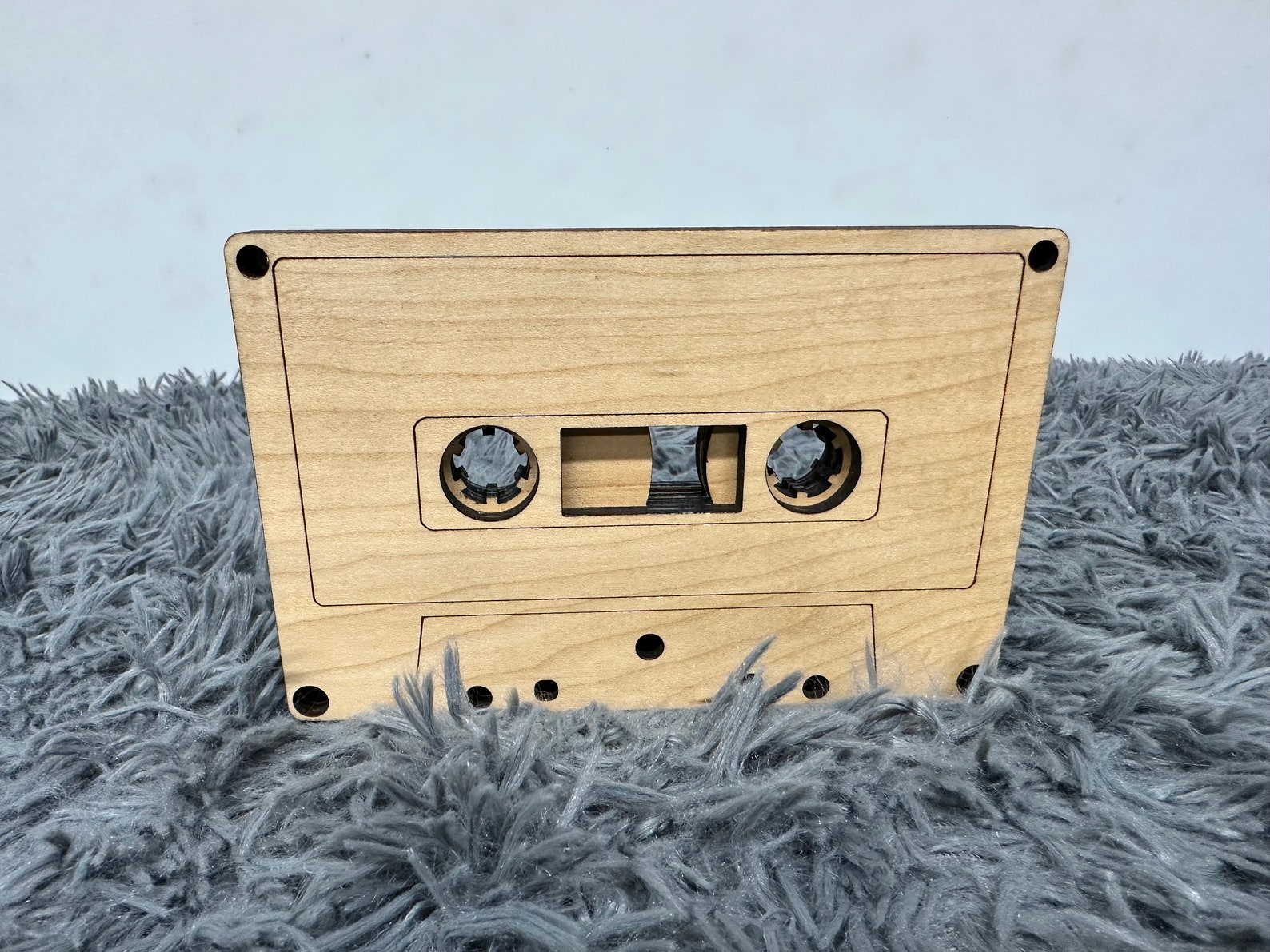 Music Cassette Desk Name Plate, Custom Name Sign, Personalized Wood ...