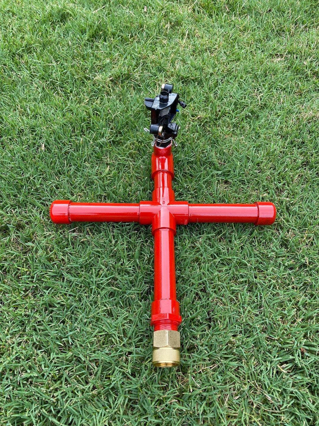 Weathermatic 1370 Impact Lawn/garden Sprinkler With Red T-base - Etsy