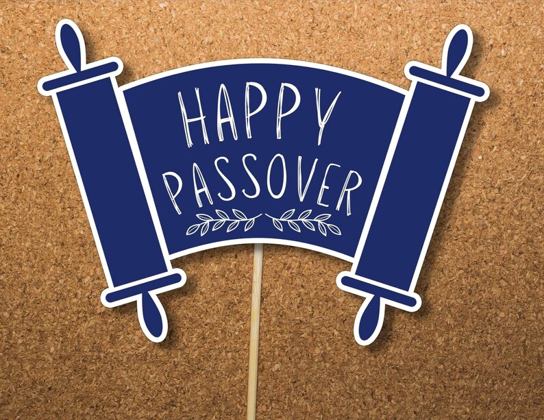 Printable Photo Booth Props for Passover, Pesach Party Seder ...
