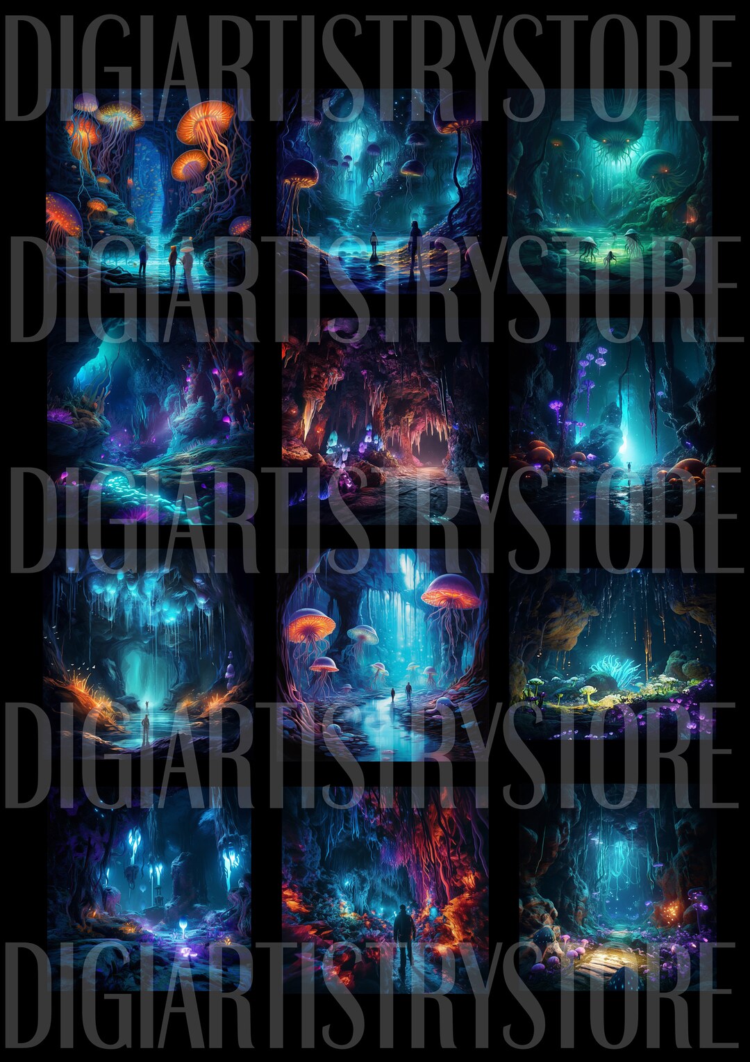 Enchanted Cavern 2 PNG (12) - Etsy