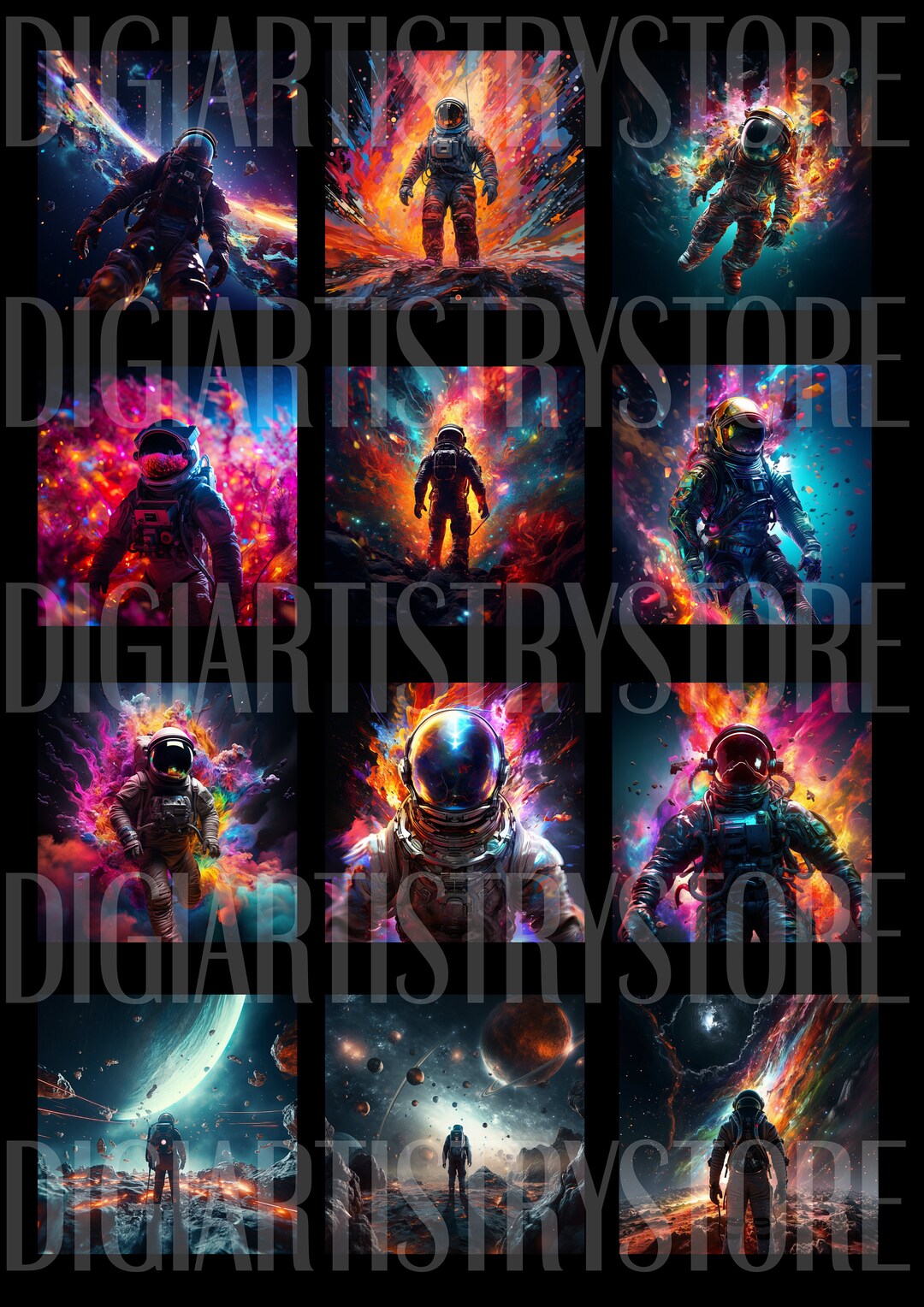 Neon Astro 1 PNG (12) - Etsy