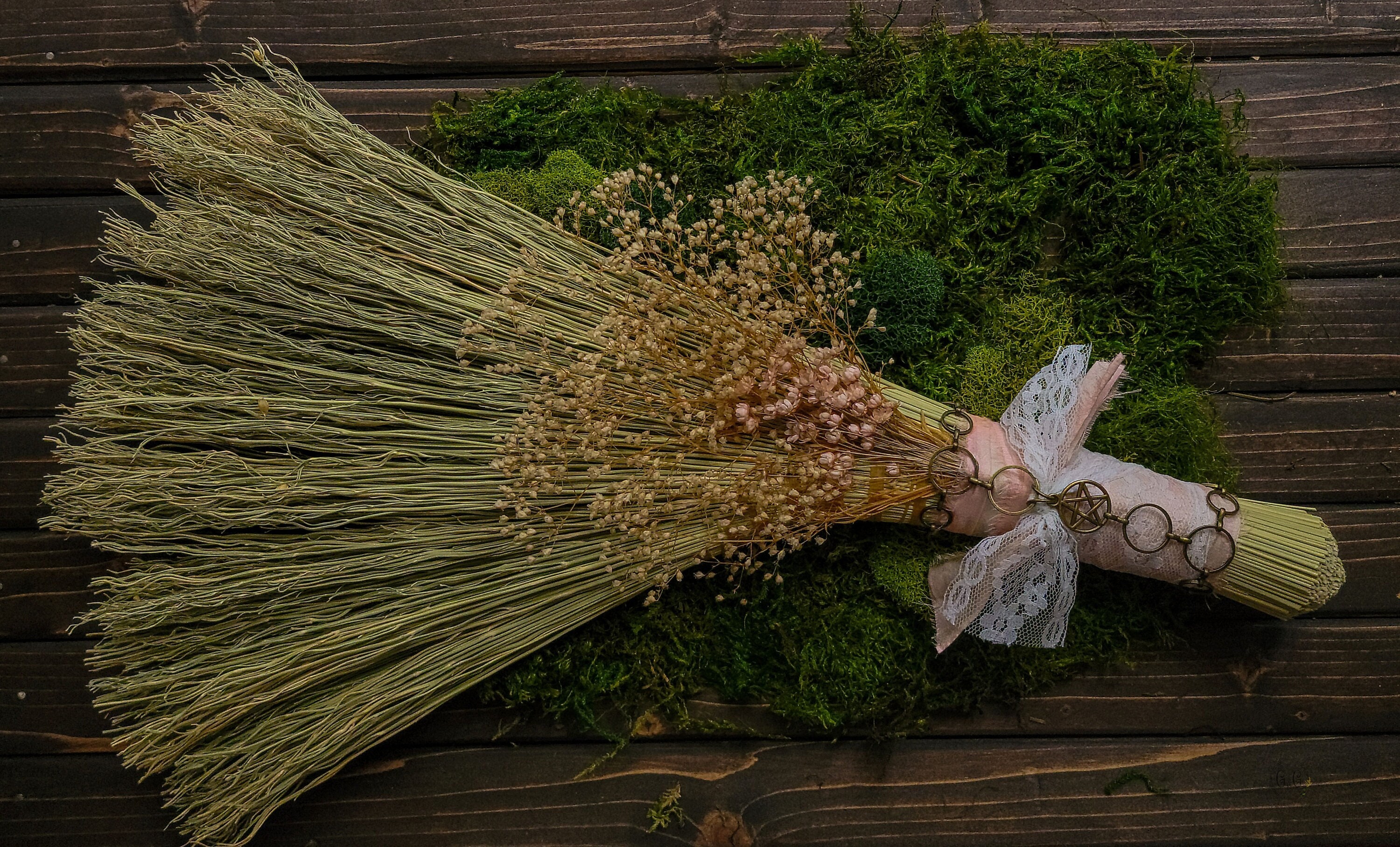 Witches Besom | Witch's Broom for Wiccans | Decorative Altar Besom With ...