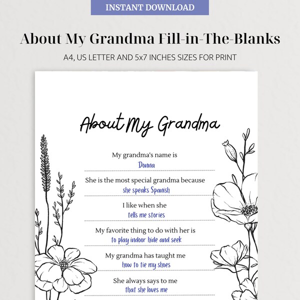 Fill in the Blank - Etsy