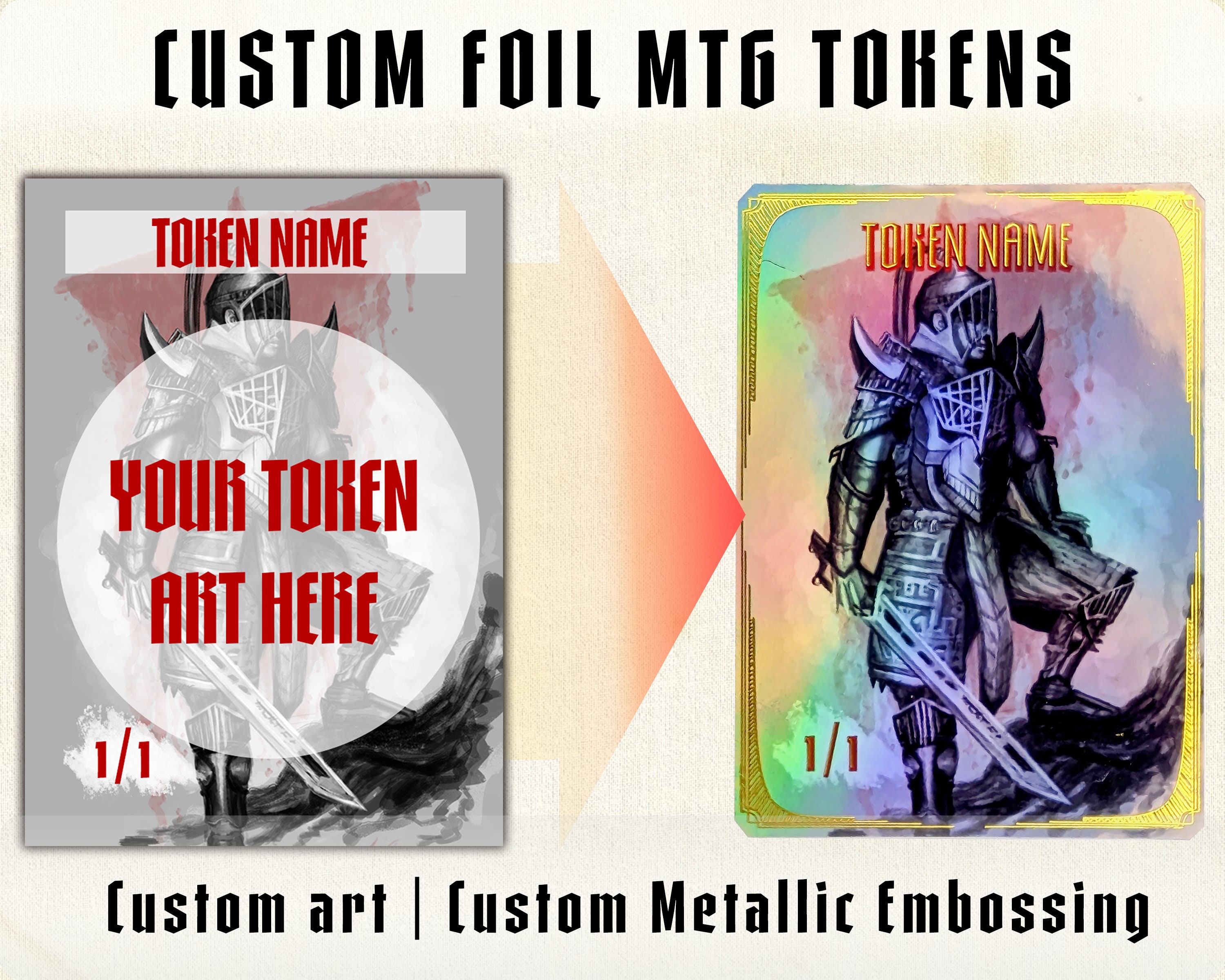 Custom Mtg Tokens Custom Mtg Card Mtg Gift Mtg Personalized Card Custom Magic Card Proxy Mtg ...