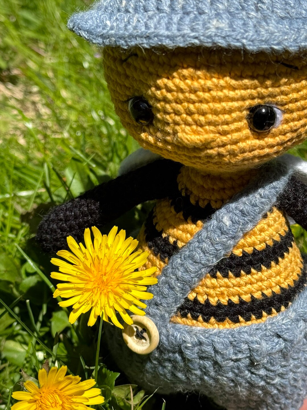 Barry the Bee, How to Crochet Pattern, Cut Little Bee, DIY Gift, Cute ...